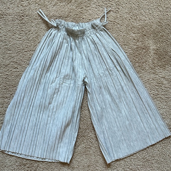 Zara | Bottoms | Girls Wide Leg Pants | Poshmark